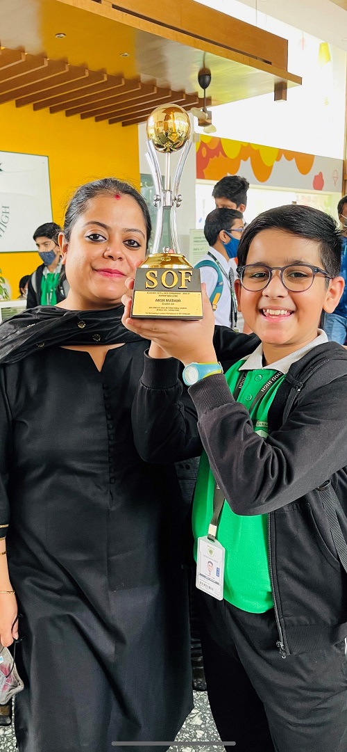 SOF HALL OF FAME-ARSH MATHUR | Science Olympiad Foundation