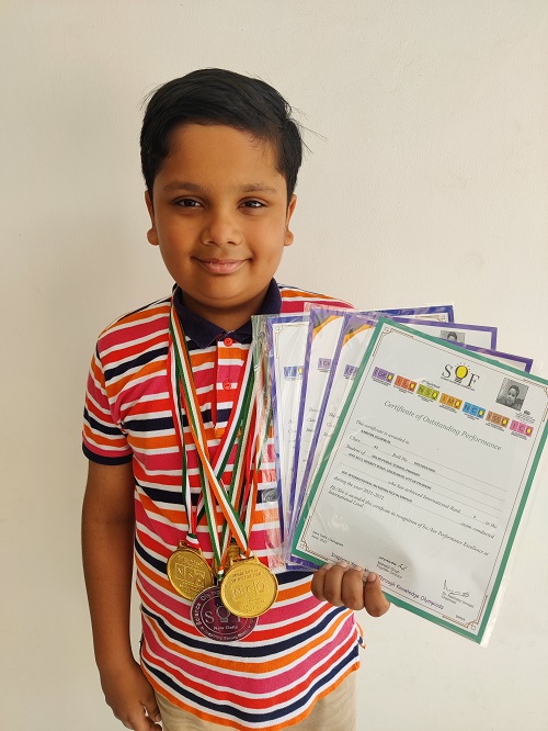 SOF HALL OF FAME-AARUSH AGARWAL | Science Olympiad Foundation
