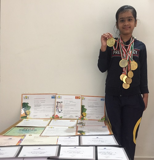 SOF HALL OF FAME-SAI HARSHITHA M | Science Olympiad Foundation