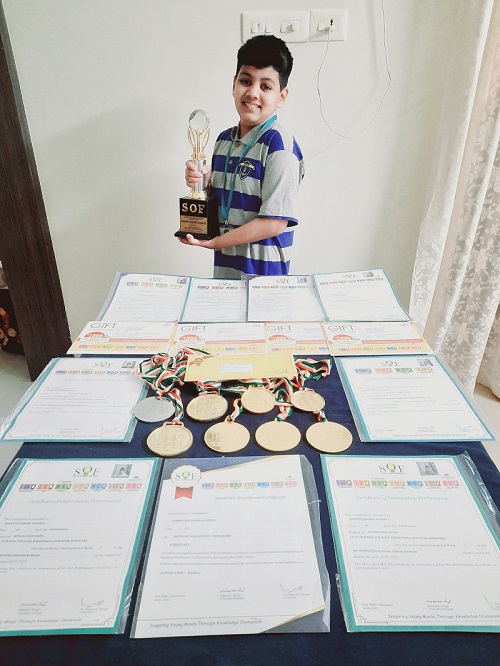 SOF HALL OF FAME-SAMARTH KISHORE ACHARYA | Science Olympiad Foundation