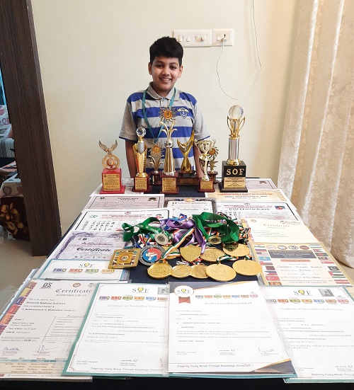 SOF HALL OF FAME-SAMARTH KISHORE ACHARYA | Science Olympiad Foundation